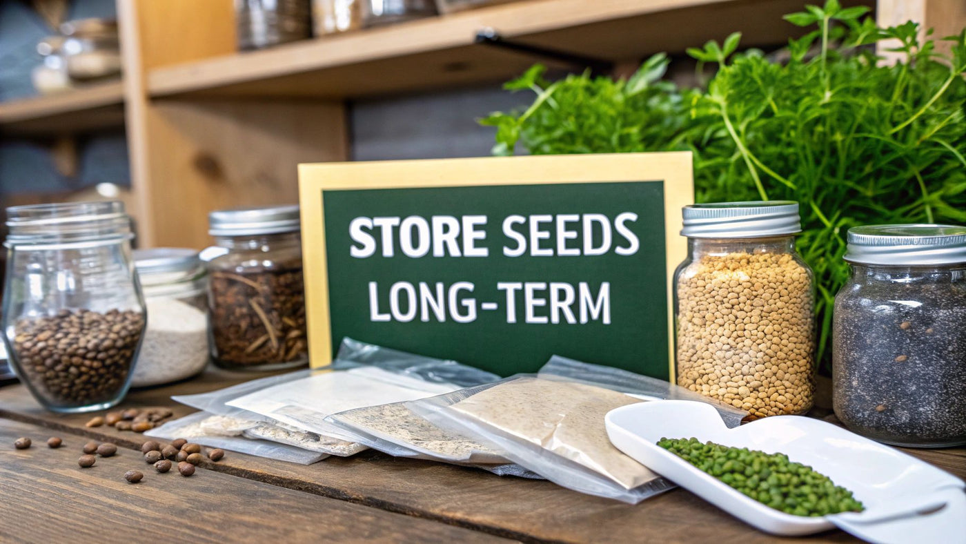 How to Store Seeds Long Term for Years of Viability - Homegrown Garden