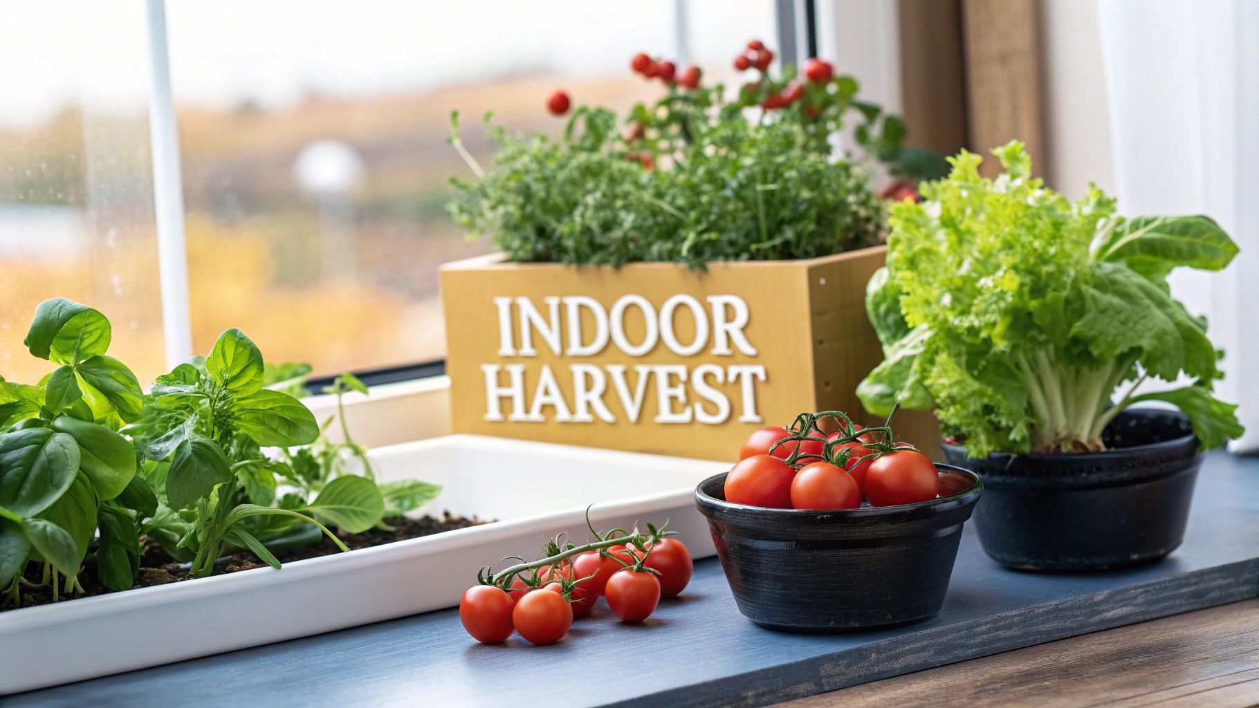 7 Best Vegetables to Grow Indoors for 2025 - Homegrown Garden