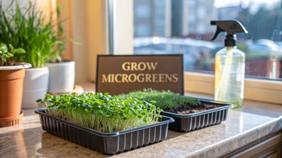 11 Steps to Grow Microgreens Indoors: The Easiest Guide - Homegrown Garden