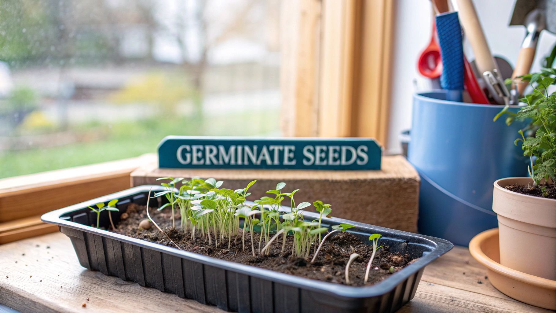 11 Expert Tips on How to Germinate Seeds Indoors - Homegrown Garden