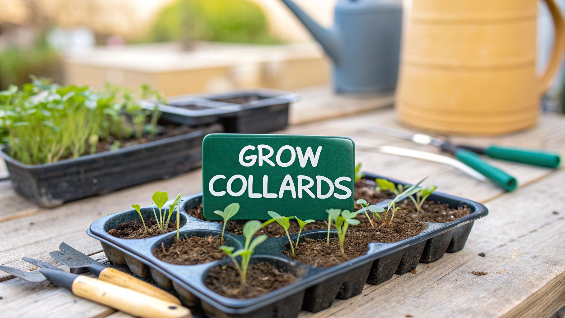 11 Easy Steps for Growing Collard Greens from Seed - Homegrown Garden
