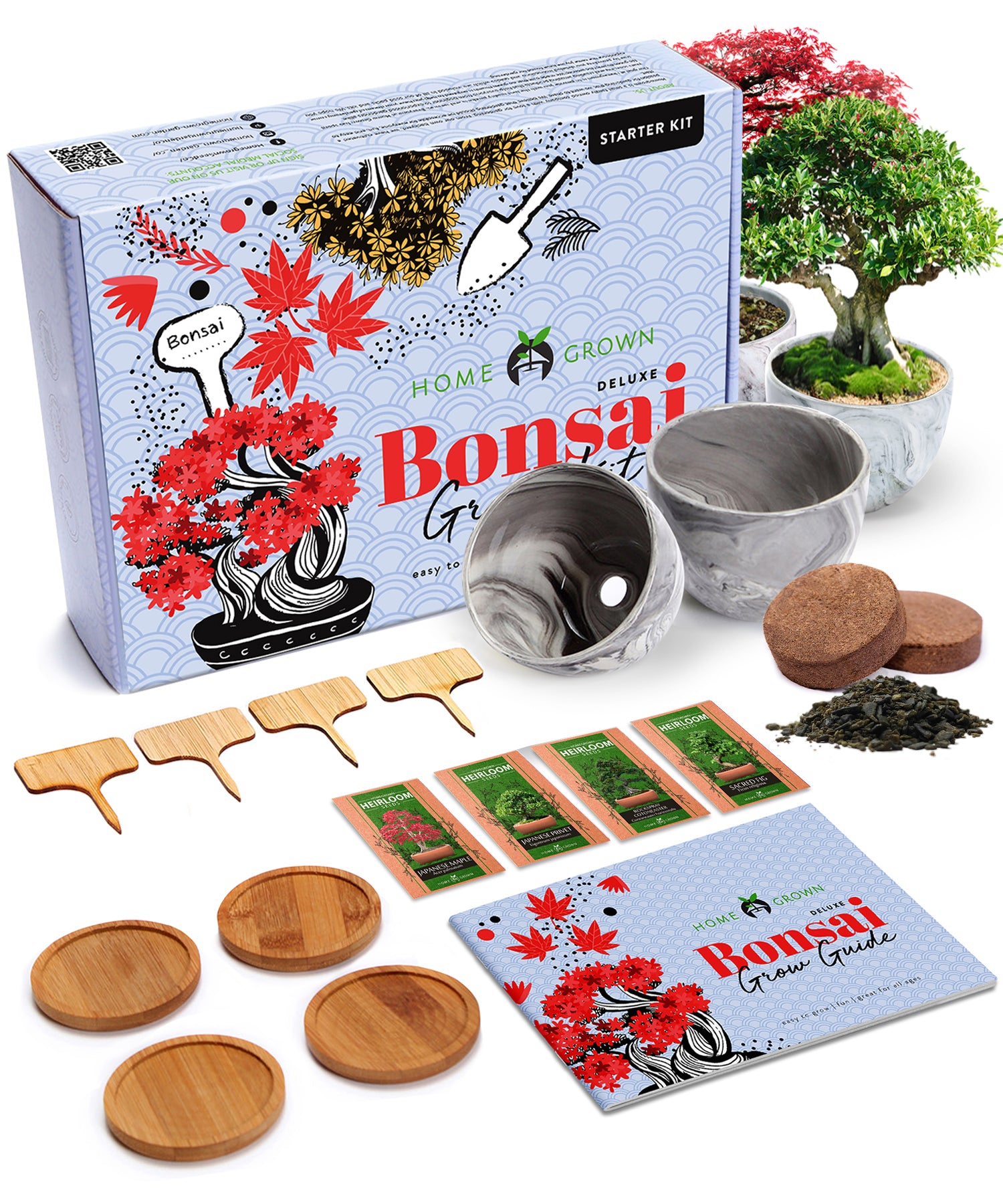 Bonsai Tree Grow Kit - Homegrown Garden